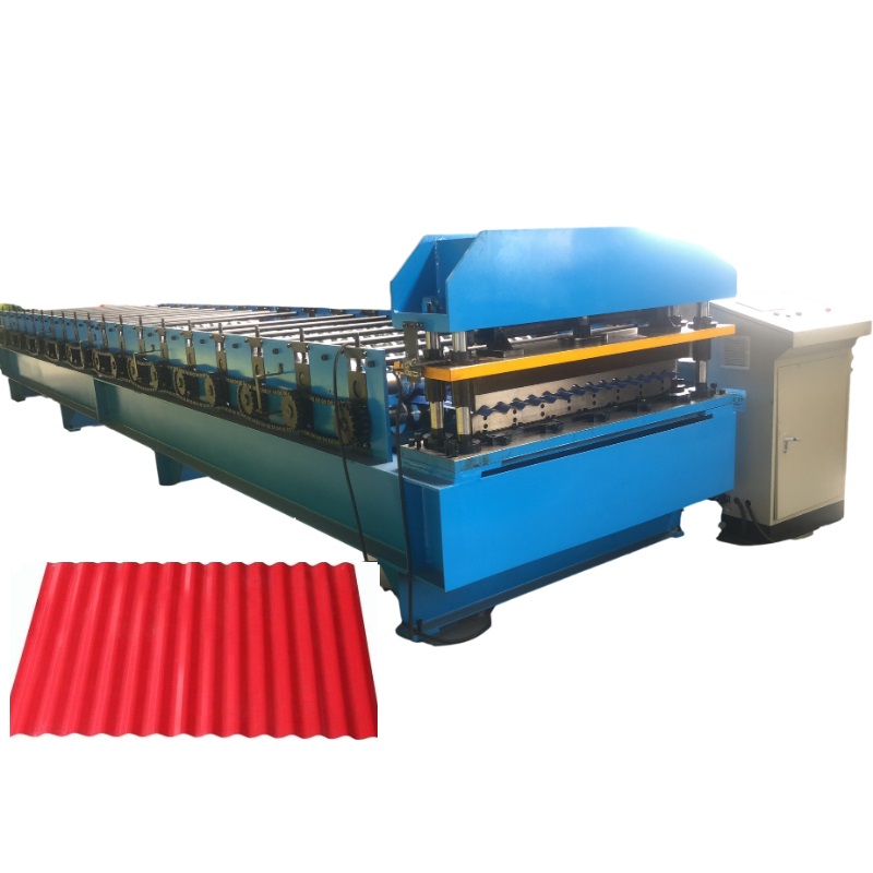 Corrugated sheet roll forming machine - color steel roll forming ...