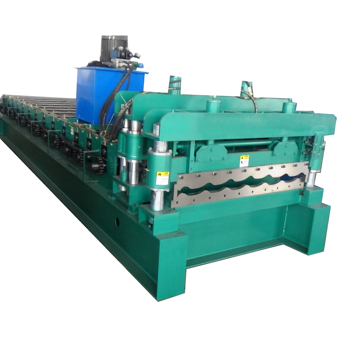 Glazed Steel Tile Making Machinery For Colored Glazed Steel Roofing