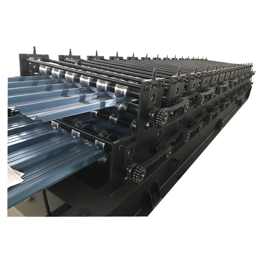 Double layer roof tile and trapezoidal sheet roll forming machine ...