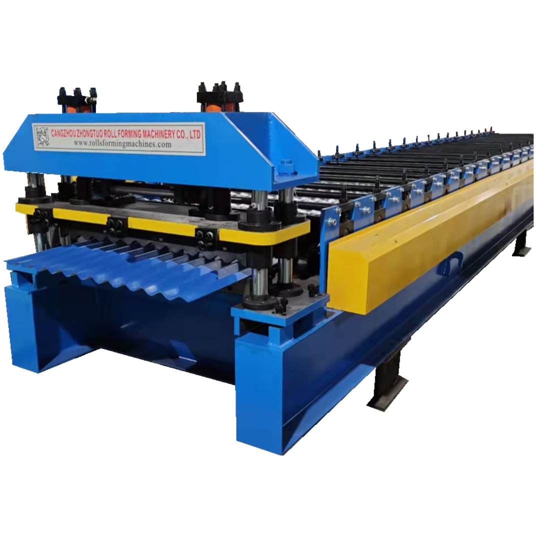 0.13-0.18mm Aluminum sheet roofing panel roll form machine