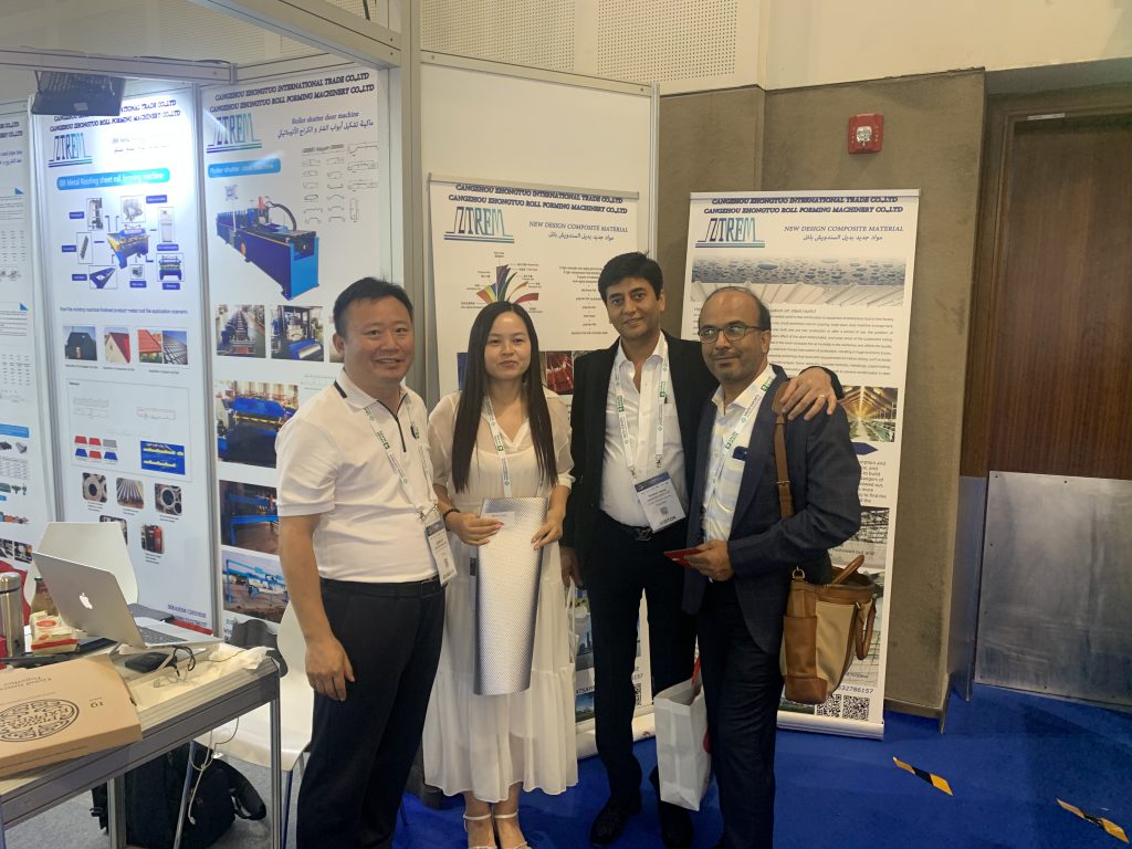 Cangzhou Zhongtuo Roll Forming Machinery Co.,Ltd in Dubai Big 5 ...