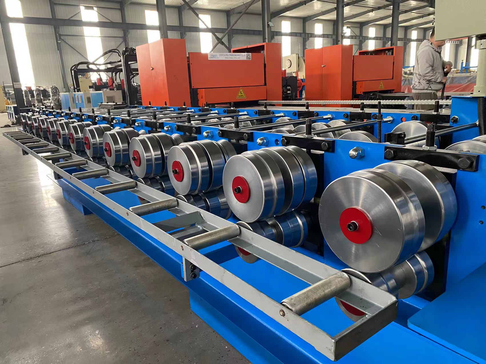 470 Tapered Bemo Standing Seam Roof Panel Roll Forming Machine