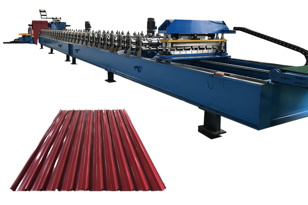 What is Roof and wall sheet roll forming machine?